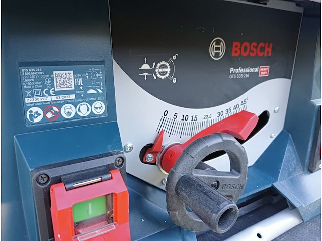 Stona cirkularna testera BOSCH GTS 635 -216, cirkular