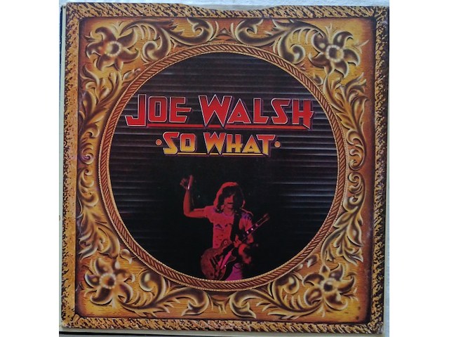 JOE  WALSH  -  SO  WHAT  ( U.K. Press )