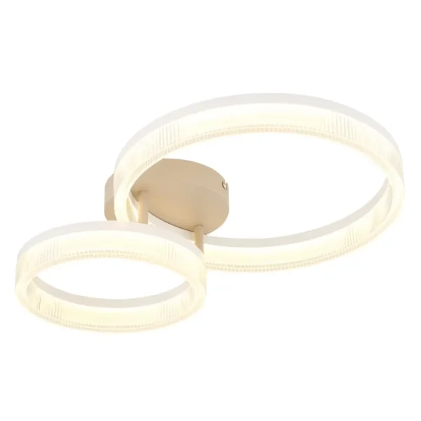 Globo Zara 48046D2 | Plafonjera | siva | LED