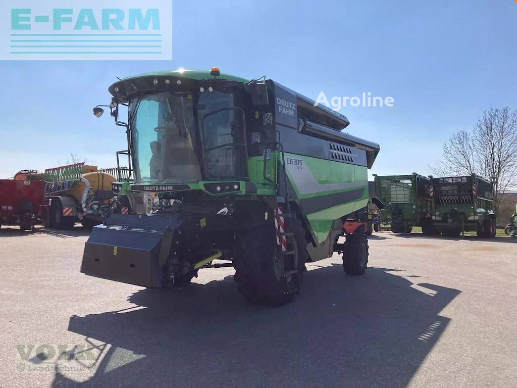 Deutz-Fahr c 6305 ts t5 mit schneidwerk kombajn za žito