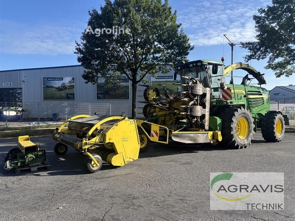 John Deere 7780 I Allrad + Kemper 375 Plus + Pickup 630 krmni kombajn