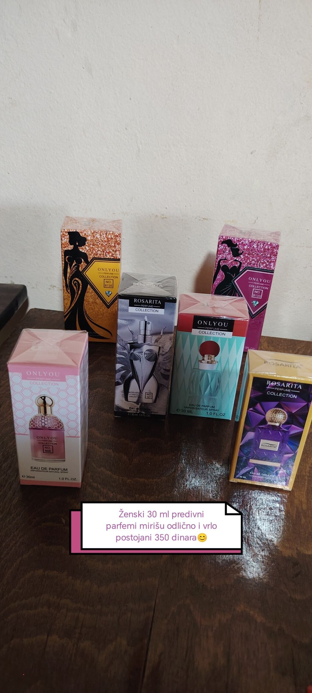 Ženski parfemi – 30 ml - Brendovi i linije: Only You Collection i