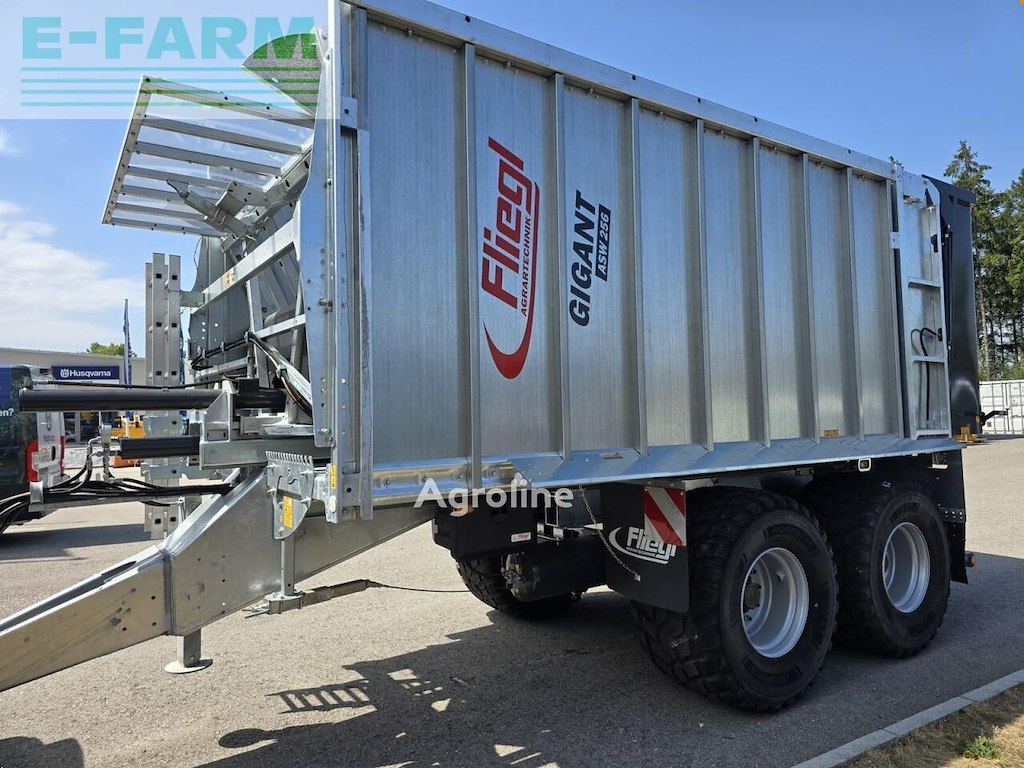 Fliegl asw 256 compact fox traktorska prikolica