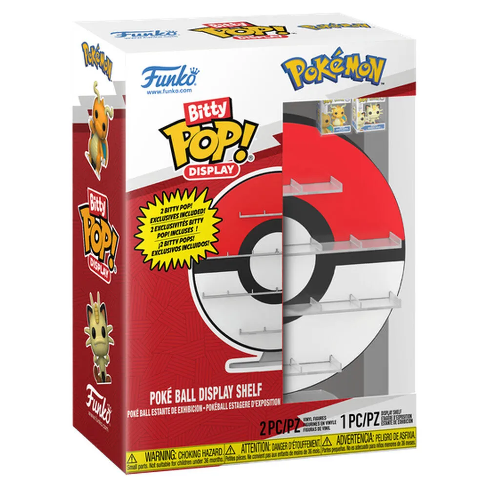 FUNKO BITTY POP! DISPLAY: POKE BALL