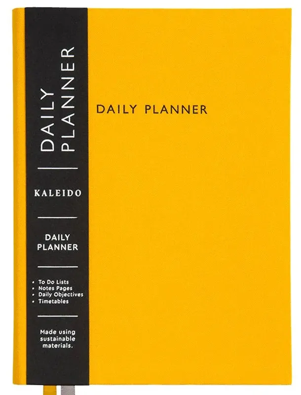 Nedatumirani planer A5 na linije YELLOW
