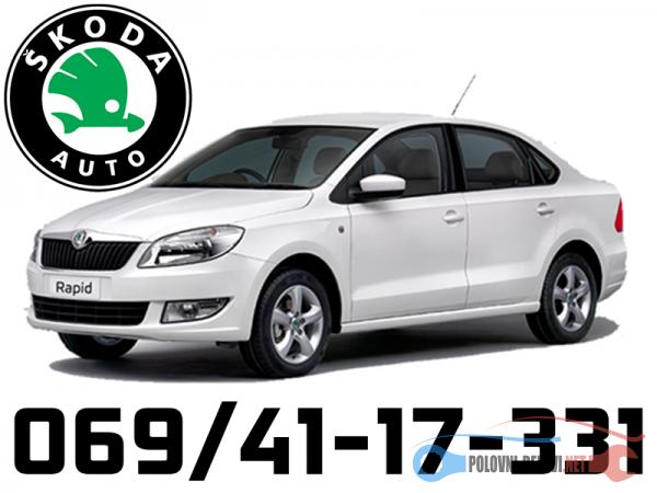 Polovni Delovi Za Skoda Rapid 2012 2019 Kompletan Auto U Delovima