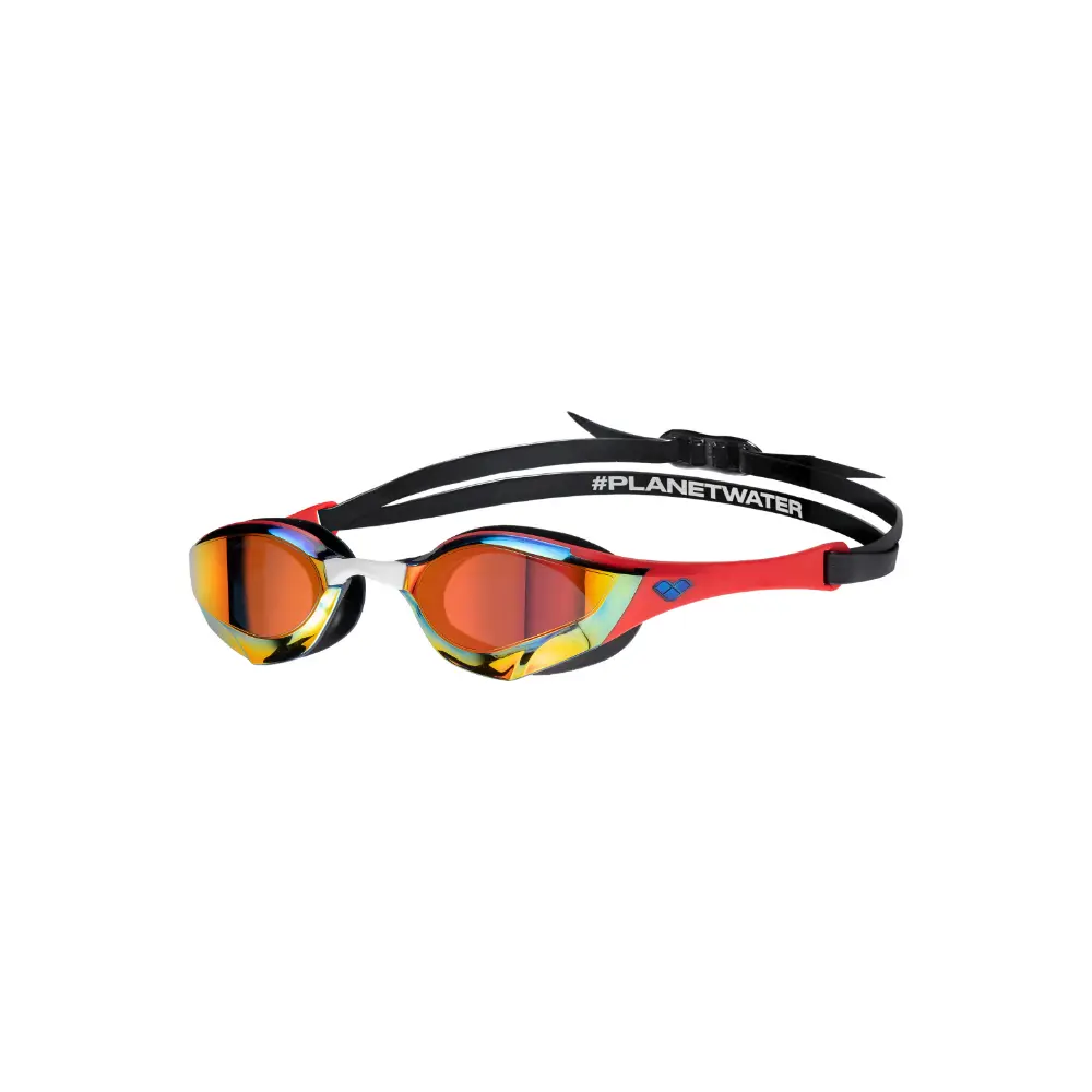Arena Cobra Edge Swipe Mirror Gold Red – Naočare za plivanje