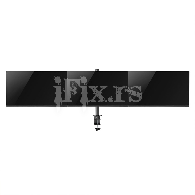 Nosač za tri monitora 13″–27″