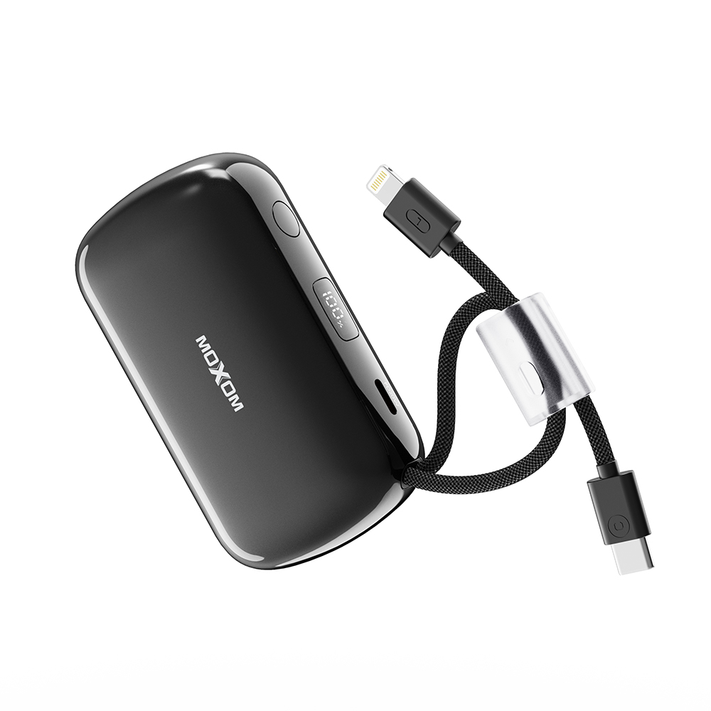 Back Up baterija (univerzalna) Moxom MX-PB198 Mini fast charge 22.5W 10000mAh crni (MS)