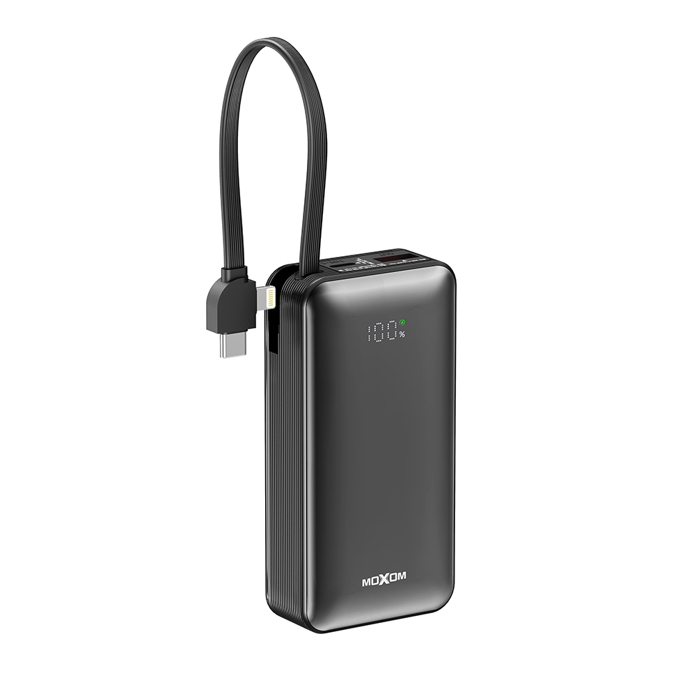 Back Up baterija (univerzalna) Moxom MX-PB205 Mini fast charge 22.5W 10000mAh crni (MS)