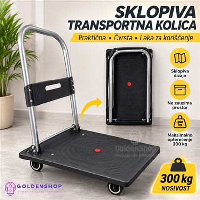Sklopiva Kolica za transport robe do 300 kg