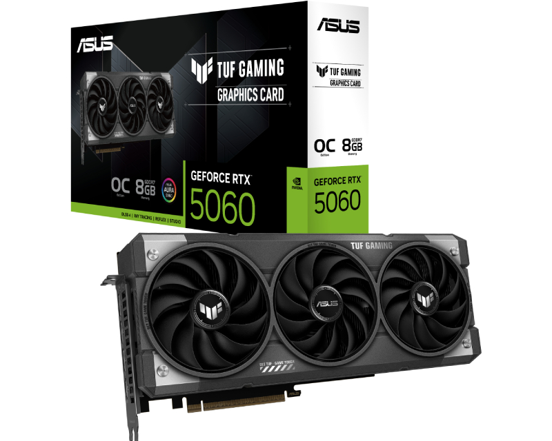 ASUS nVidia GeForce RTX 5060 8GB TUF-RTX5060-O8G-GAMING grafička karta