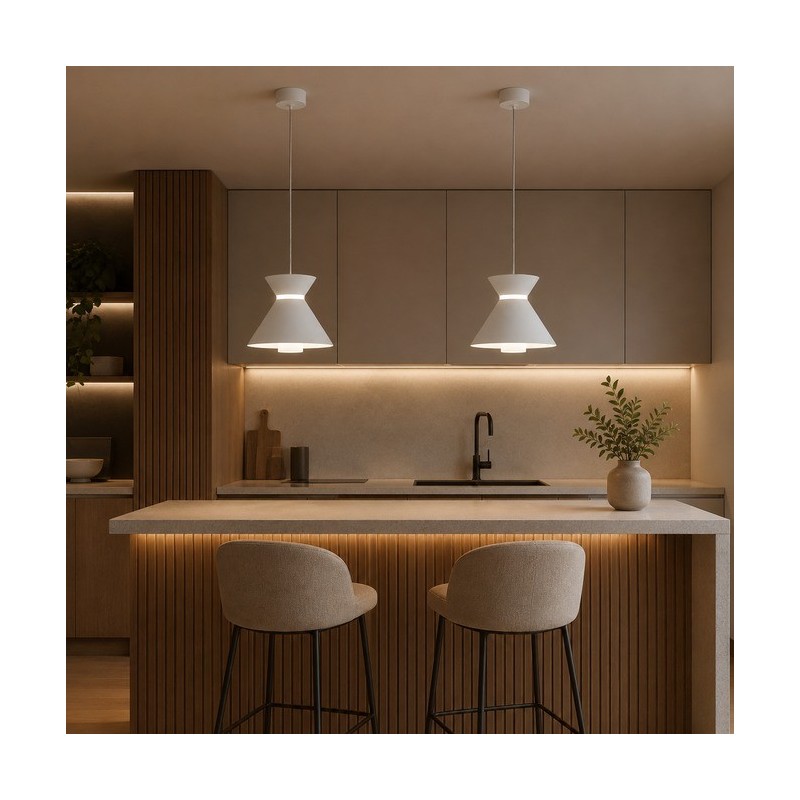 SOLEA 173 VISILICA 12W 3000K BELA