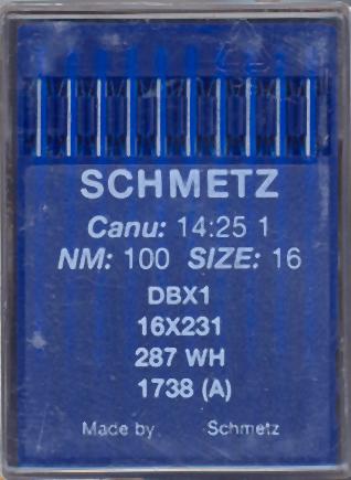Industrijske igle SCHMETZ | standard 1738(A) | 80 | 10 kom