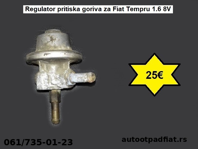 REGULATOR PRITISKA GORIVA ZA FIAT TEMPRU 1.6 8V