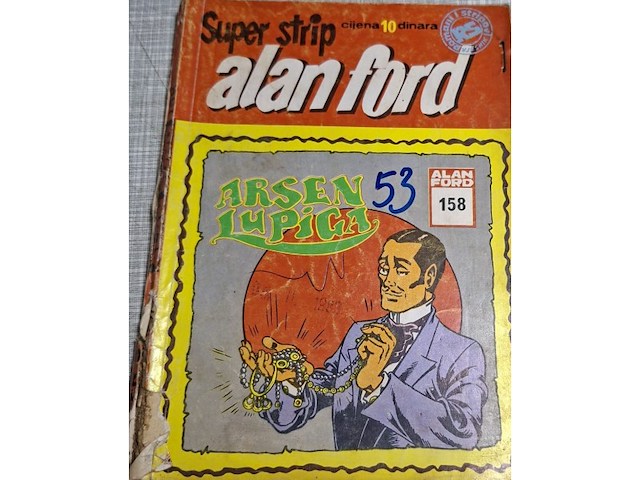 Alan Ford br. 158 - Arsen Lupiga