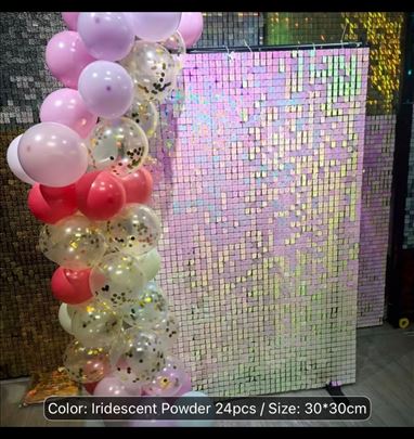Svetlucavi Shimmer Wall – 24 nova panela + stalak