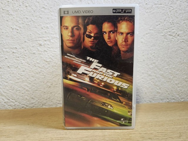 OEM UMD Video za Sony PSP - The Fast and the Furious