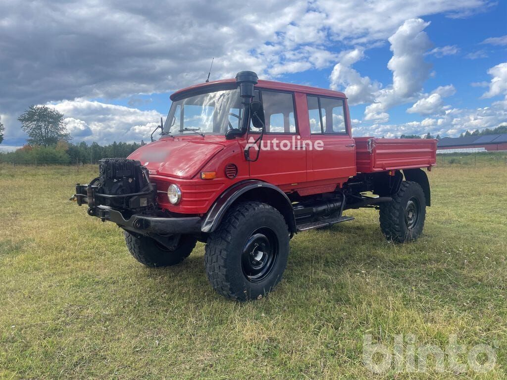 Prodaje se Mercedes-Benz UNIMOG 416 117 Dubbelhytt kiper na aukciji
