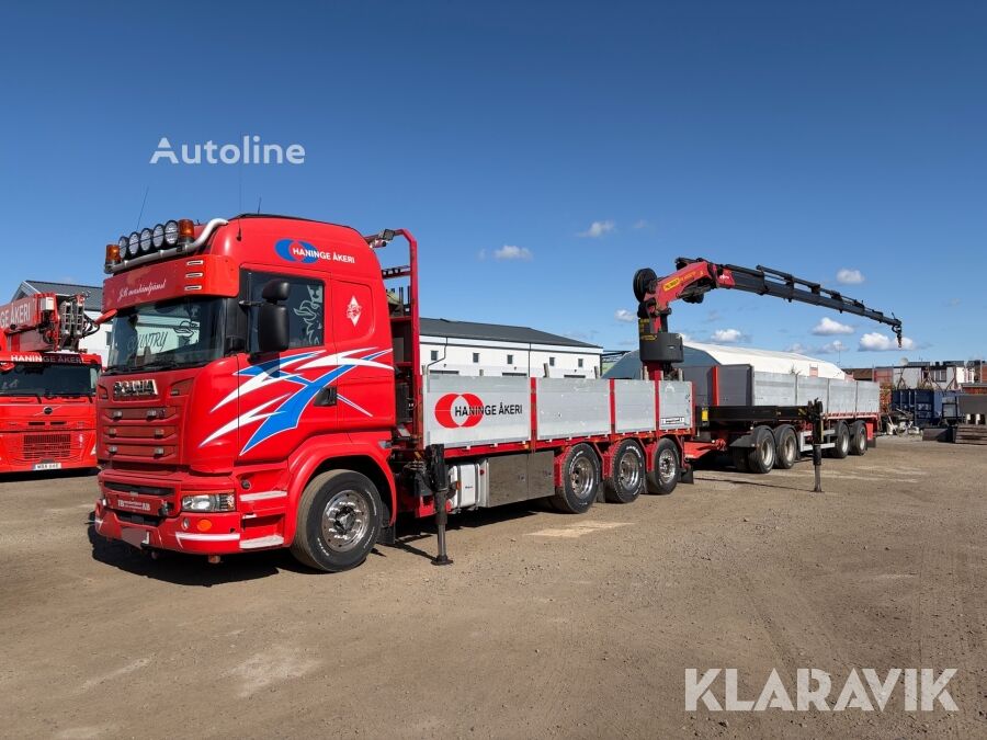 Prodaje se Mjölbysläpet Sfl4-125-36 R490 kamion s ravnom platformom na aukciji