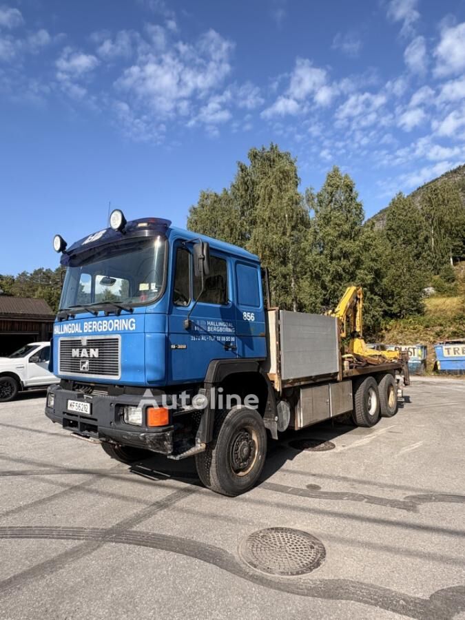 Prodaje se MAN 19.322 FA, lav km Eu godkjent kamion s ravnom platformom na aukciji
