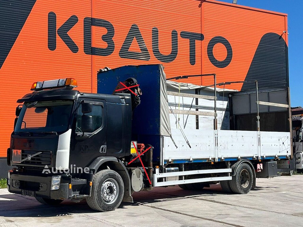 Prodaje se Volvo FE 280 kamion s ravnom platformom na aukciji
