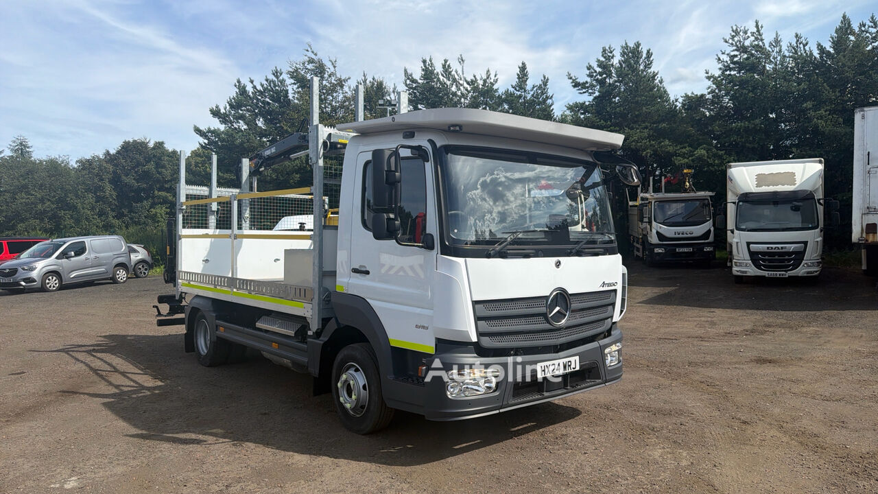 Prodaje se Mercedes-Benz Atego 816 kamion s ravnom platformom na aukciji