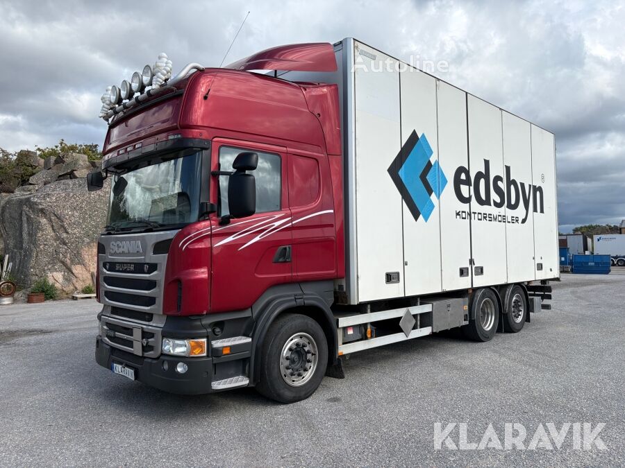 Prodaje se Scania R500 Super kamion furgon na aukciji