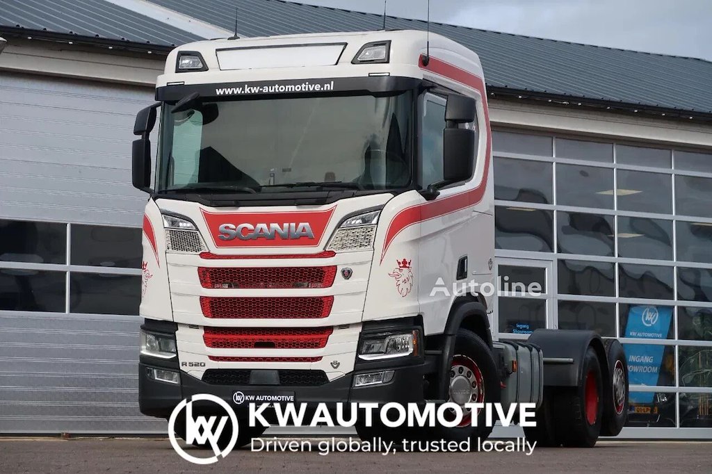 Scania R520 V8 NGS 6X2/ FULL AIR/ CHASSIS / PTO-EG661F kamion šasija