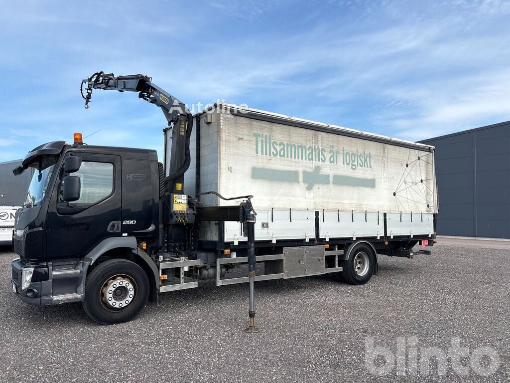 Prodaje se Volvo FL kamion sa kliznom ceradom na aukciji