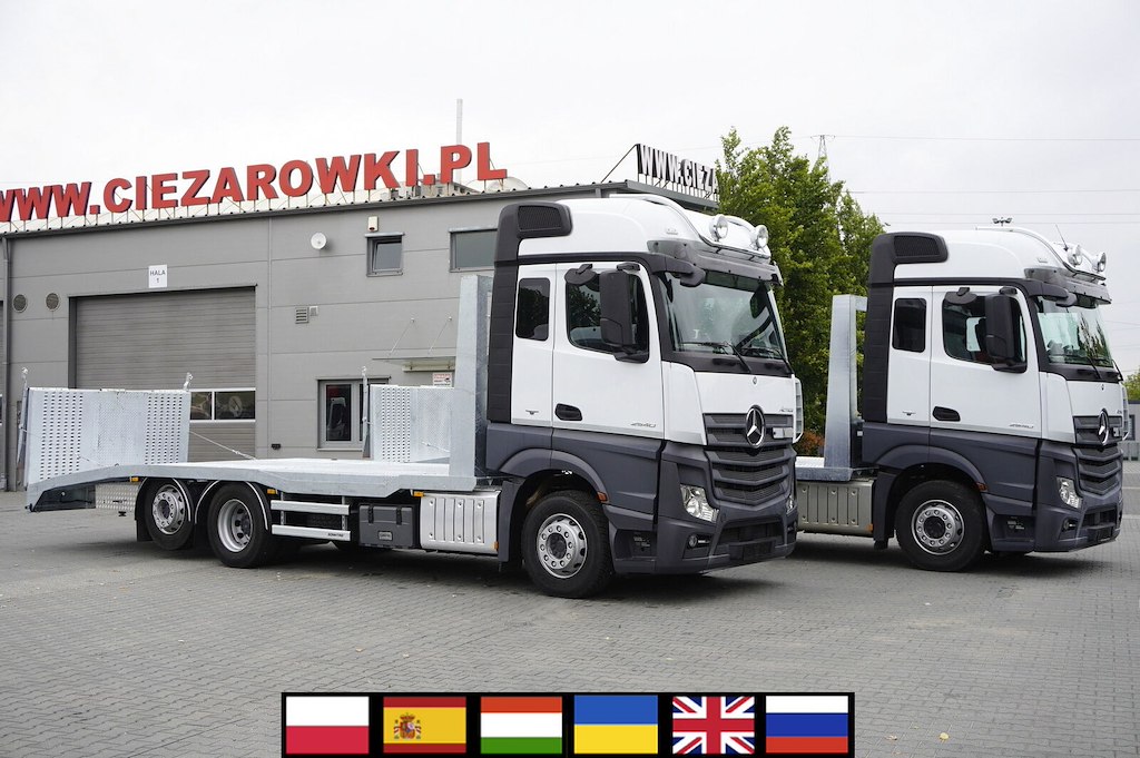 Mercedes-Benz Actros 2540 6×2 / 50 tho km! / NEW 7,8 m tow truck GALVANIZED / šlep auto