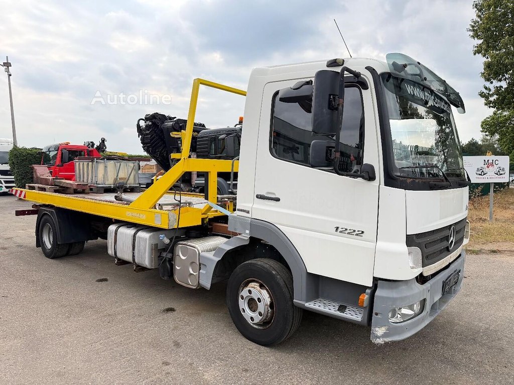 Mercedes-Benz Atego 1222 SHIEBEPLATEAU / SLIDING PLATFORM / WINDE - *GEARBOX P šlep auto