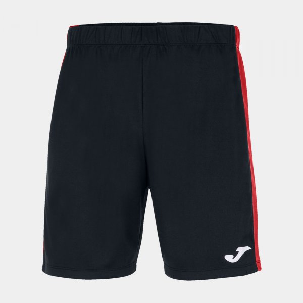 Futbalové šortky MAXI SHORT čierna červená L