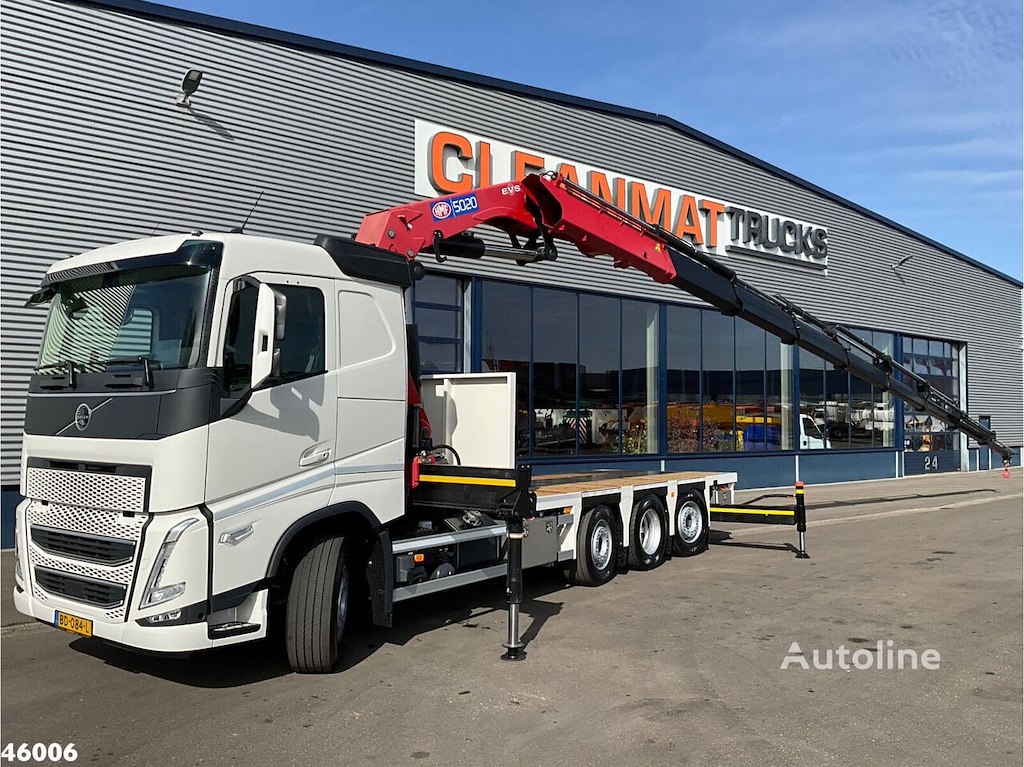 Novi Volvo FH 460 Euro 6 HMF 50 Tonmeter laadkraan NEW & UNUSED! kamion platforma