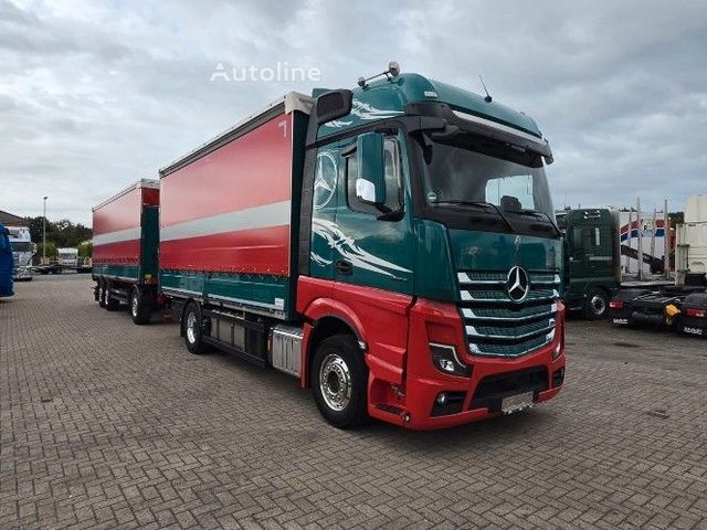 Mercedes-Benz Actros 1853L BL SA Retarder 2023 + ANH DEICHSEL kamion s ceradom