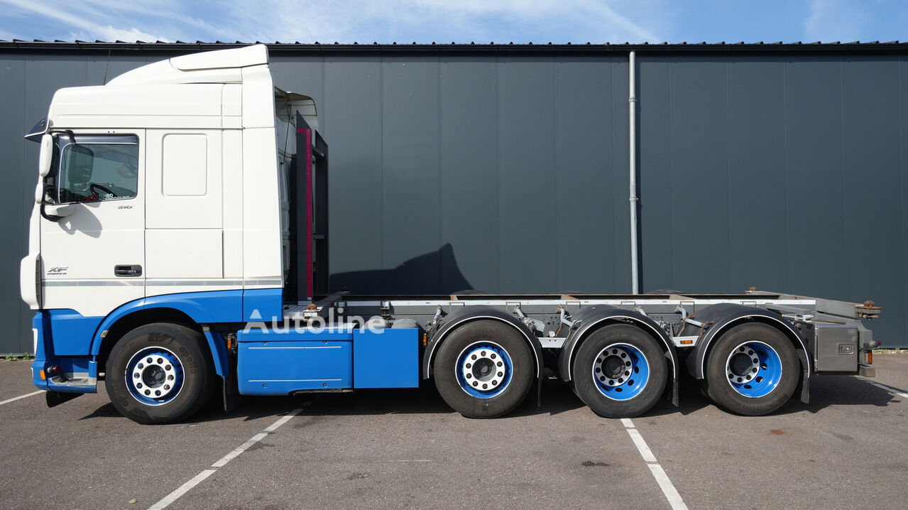 DAF XF 510 8x2 20FT container transport truck vozilo za prevoz kontejnera