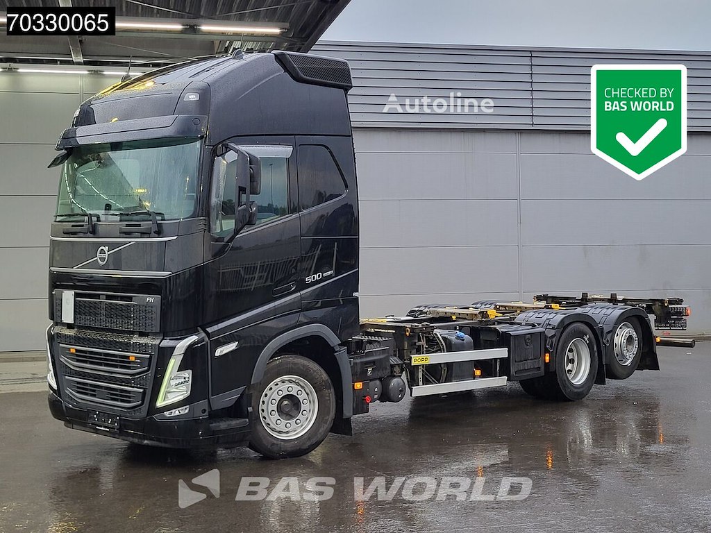 Volvo FH 500 6X2 BDF Full Air Lift-Axle Automatic VEB+ Euro 6 vozilo za prevoz kontejnera