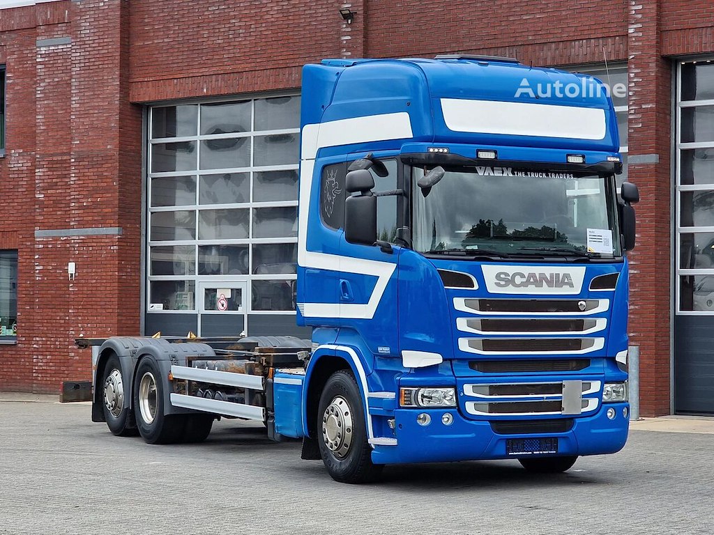 Scania R490 Topline 6x2*4 - BDF - Retarder - Full air - Euro 6 - Navi vozilo za prevoz kontejnera