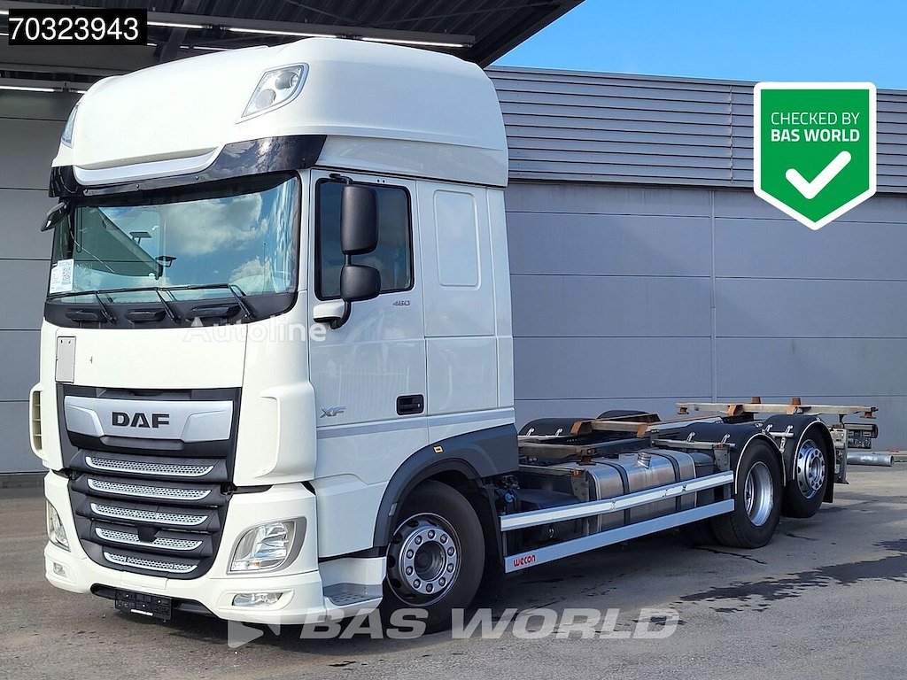 DAF XF 480 6X2 SSC Full Air Automatic Euro 6 vozilo za prevoz kontejnera