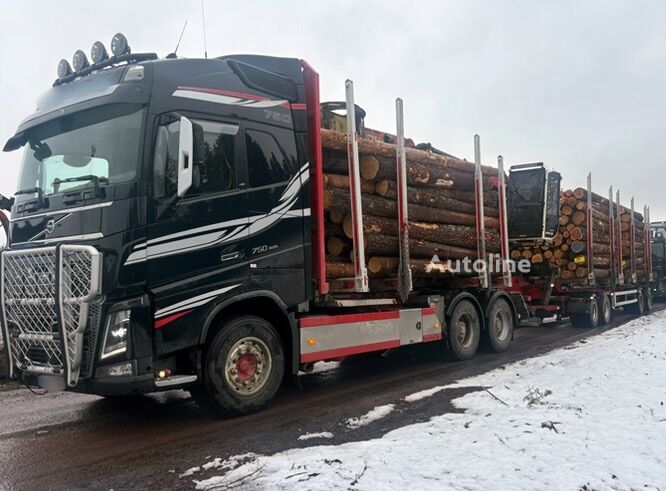 Volvo FH16 *6x4 *EPSILON M12L *BIG AXLES *RETARDER kamion za prevoz drva