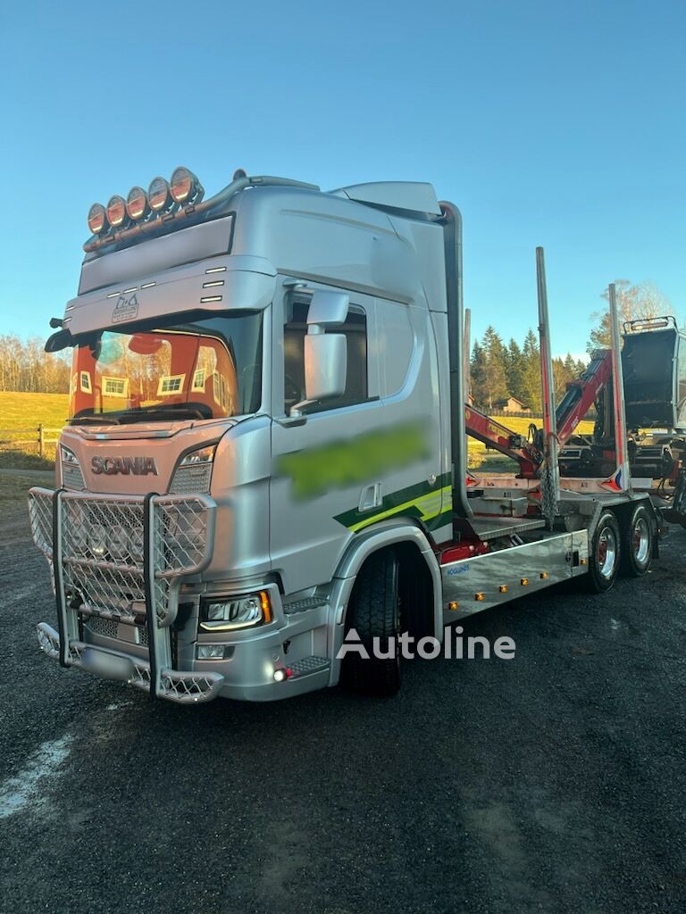 Scania R770 *6x4 *LOGLIFT 108 *REACH 9m *ROTATOR + GRAPPLE kamion za prevoz drva
