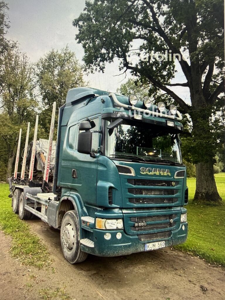 Scania R560 kamion za prevoz drva