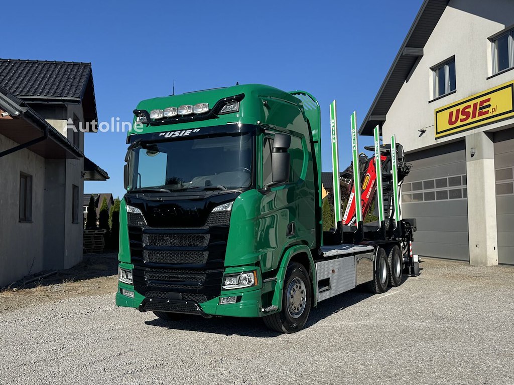 Scania R500 kamion za prevoz drva
