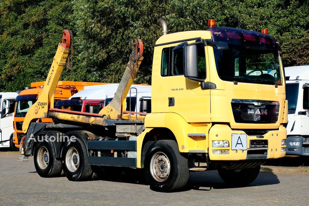 MAN TGS 26.440 BB-Gergen kamion autopodizač kontejnera