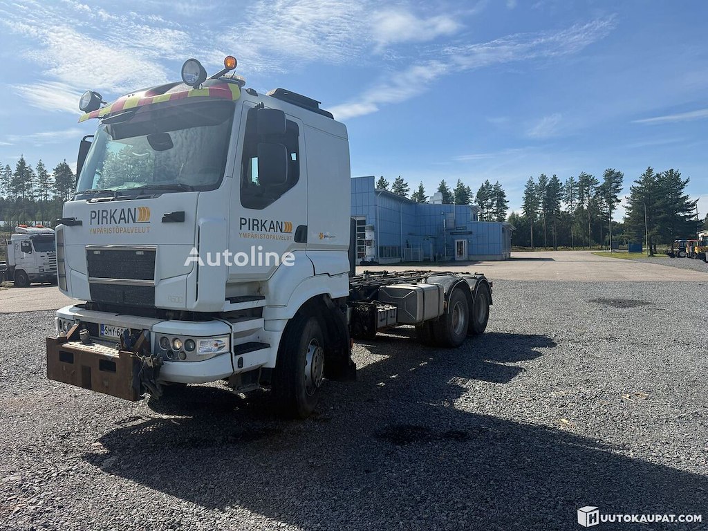 Prodaje se Sisu R500 E13M, 2008, Virrat 12.8 l, Diesel, 420000 km, For repair or kamion sa kukom za podizanje tereta na aukciji