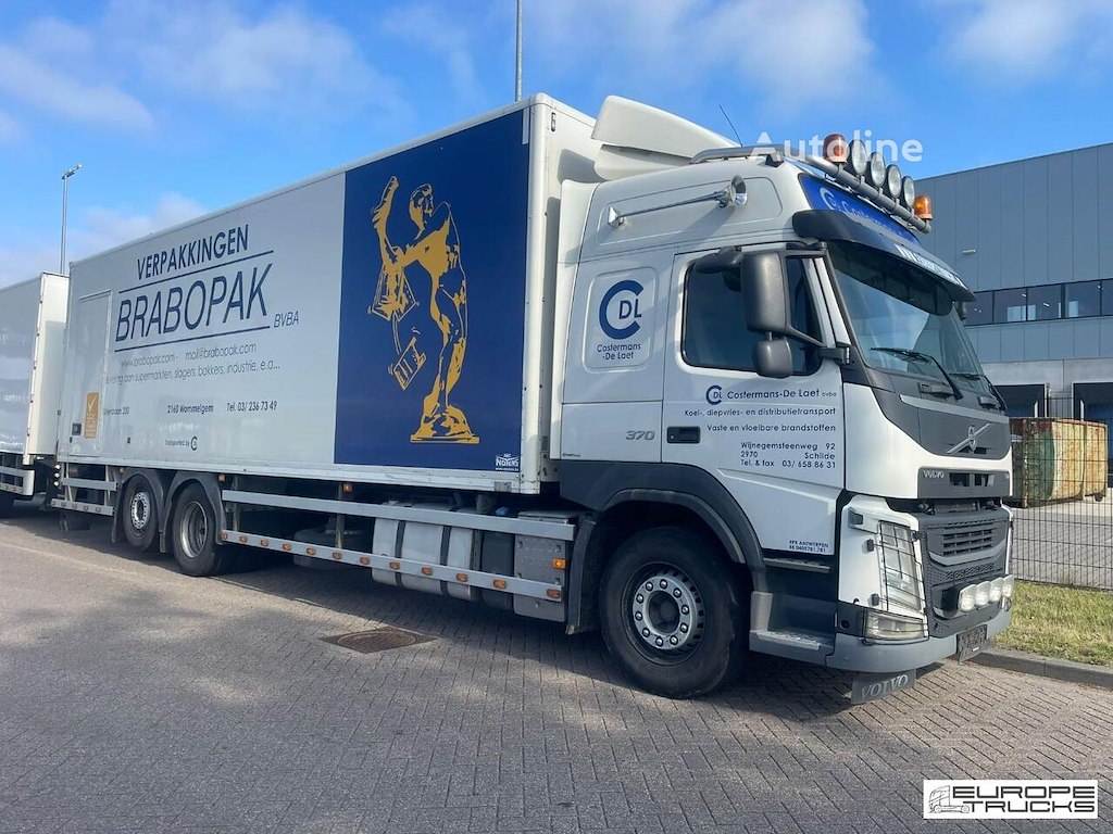 Volvo FM 370 Steel/Air - Belgian Truck - Isolated - Vlees/Fleisch/Meat izotermni kamion + izotermna prikolica