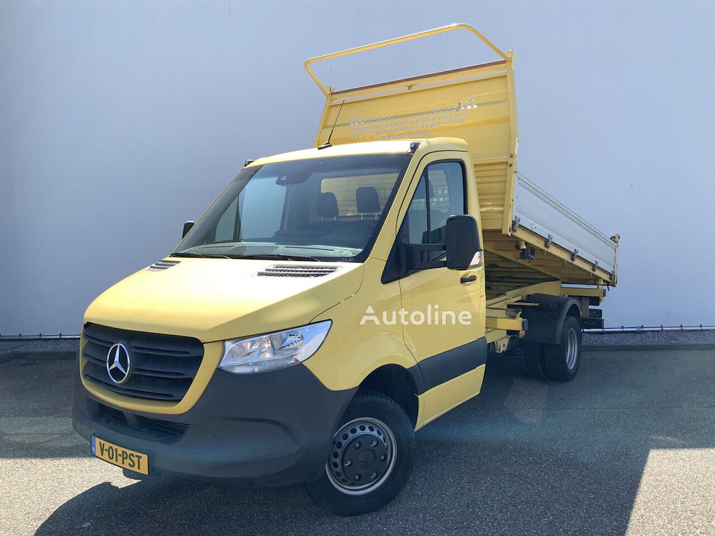 Mercedes-Benz Sprinter 519 3.0 V6 Kipper 3 zijdig PTO WB 3,66 Airco 3 Zits Bak kamion šasija < 3.5t