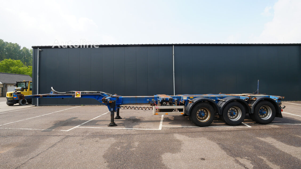 Pacton 3 axle container chassis extendable trailer poluprikolica za prevoz kontejnera