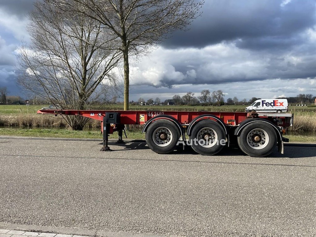Van Hool Tankcontainerchassis poluprikolica za prevoz kontejnera