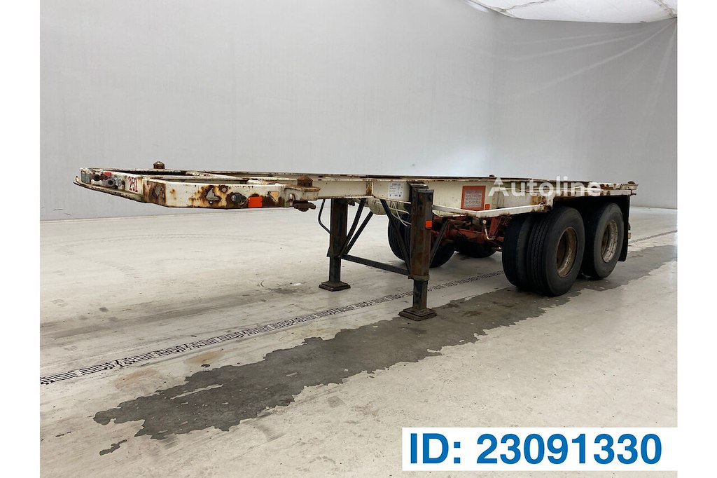 Flandria Skelet 20 ft* poluprikolica za prevoz kontejnera